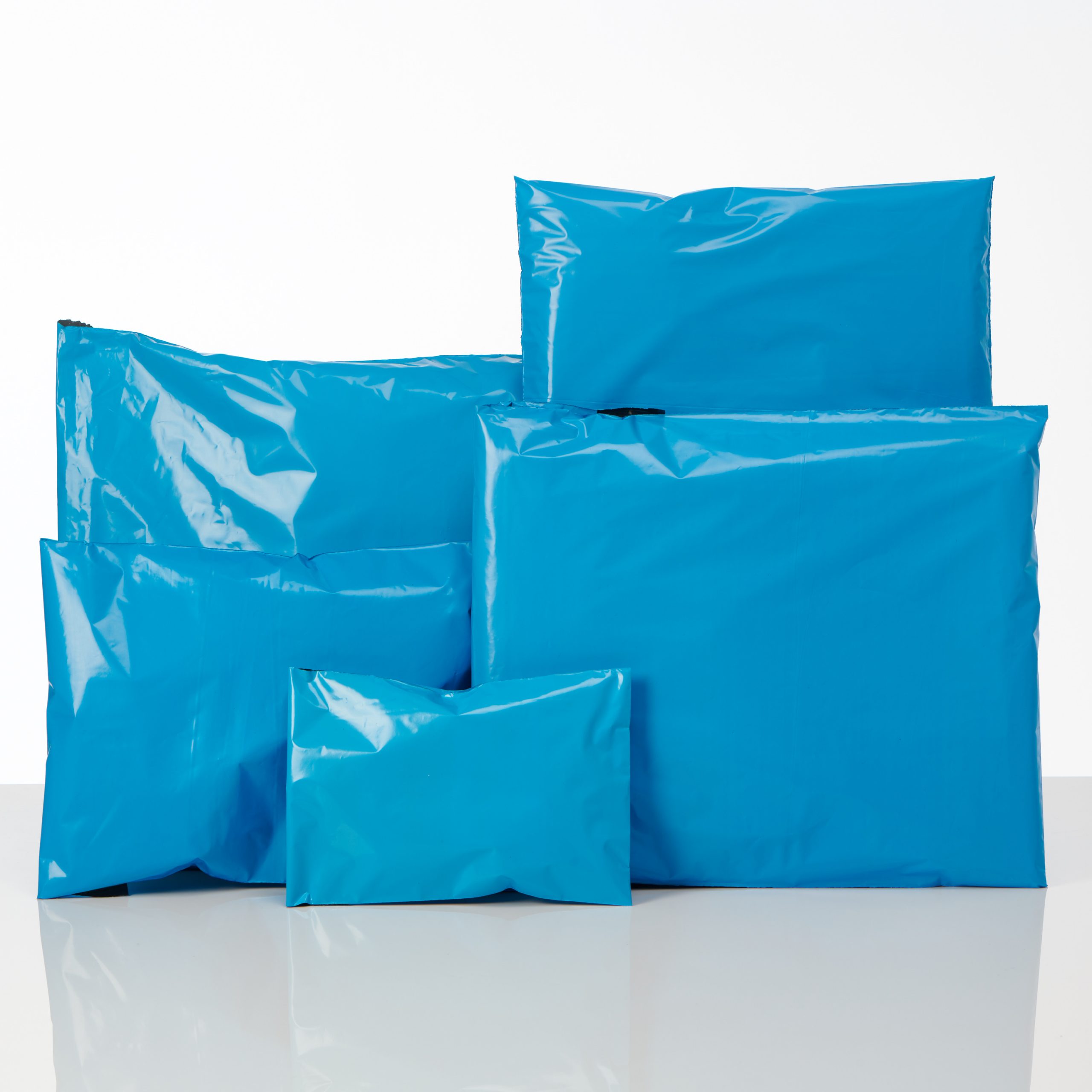 Coloured Mailing Bags - Blue - Packaging Products Online