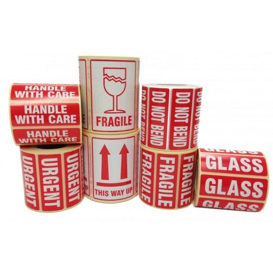 Printed Parcel Labels - Packaging Products Online