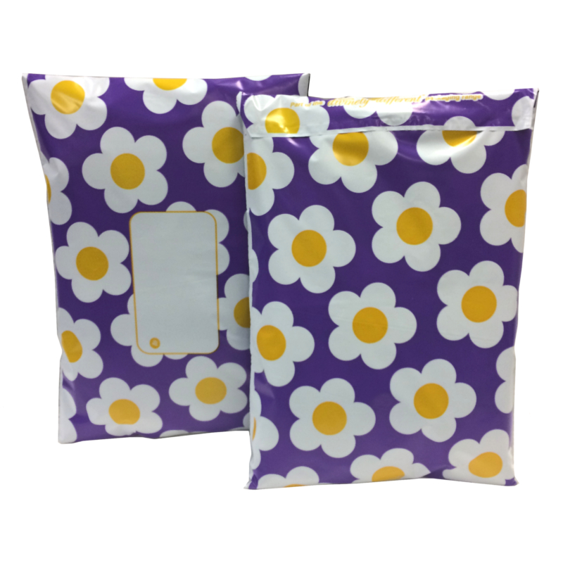 Printed Mailing Bags - Daisy - Packaging Products Online