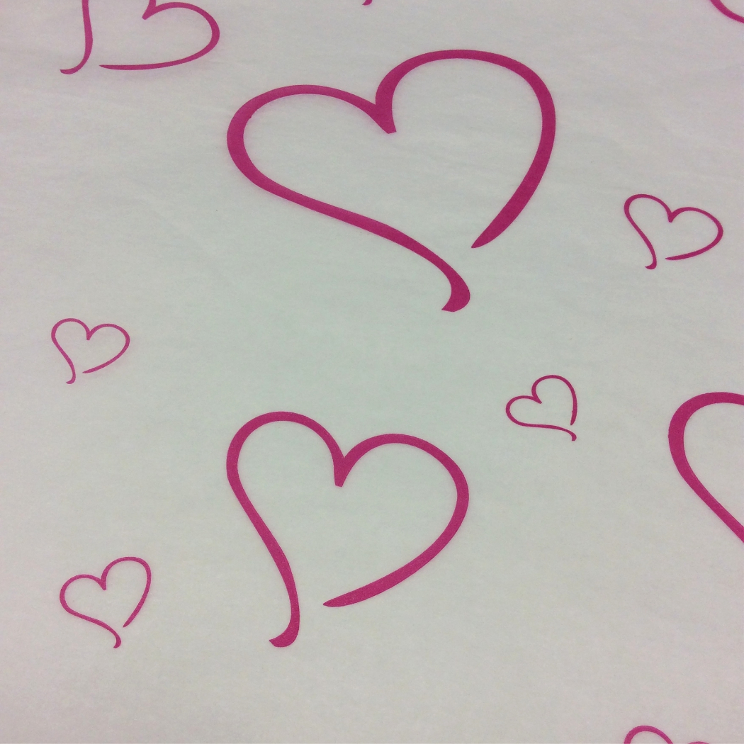 Heart Tissue Paper - Packaging Products Online