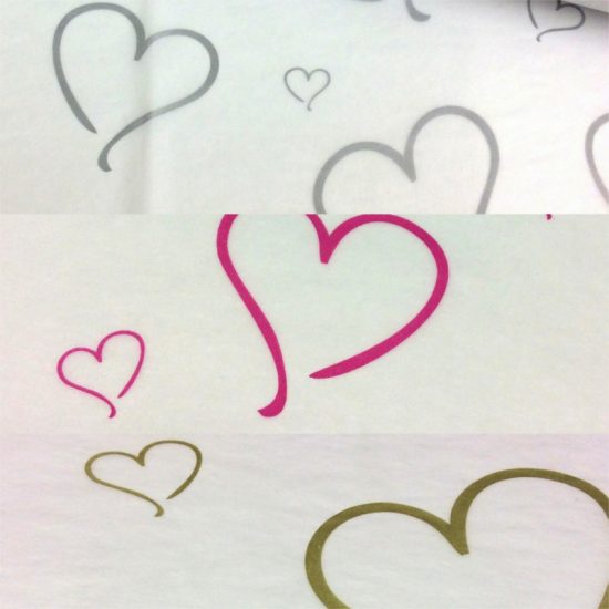 Heart Tissue Paper - Packaging Products Online